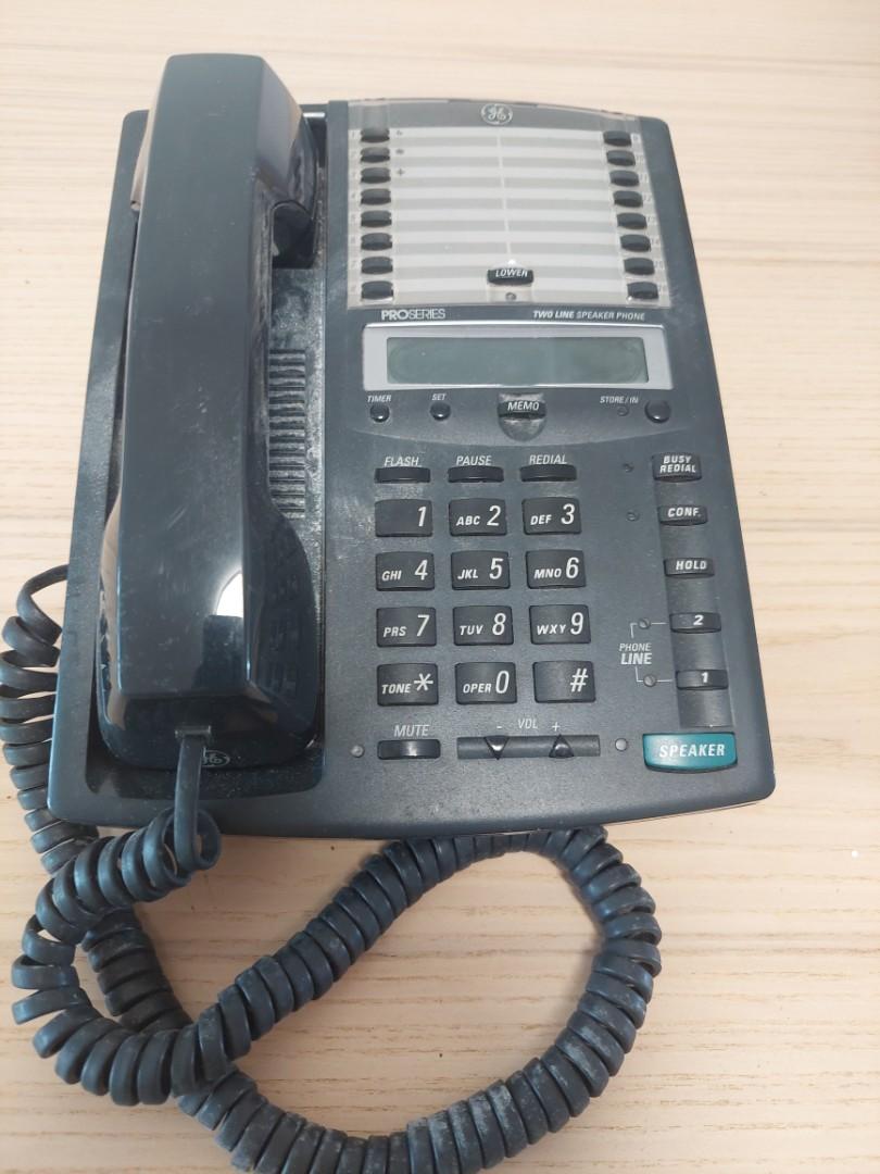 VINTAGE GE Office Phone, Hobbies & Toys, Memorabilia & Collectibles ...