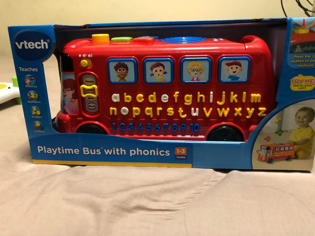 Vtech Phonics Bus, Babies & Kids, Infant Playtime on Carousell