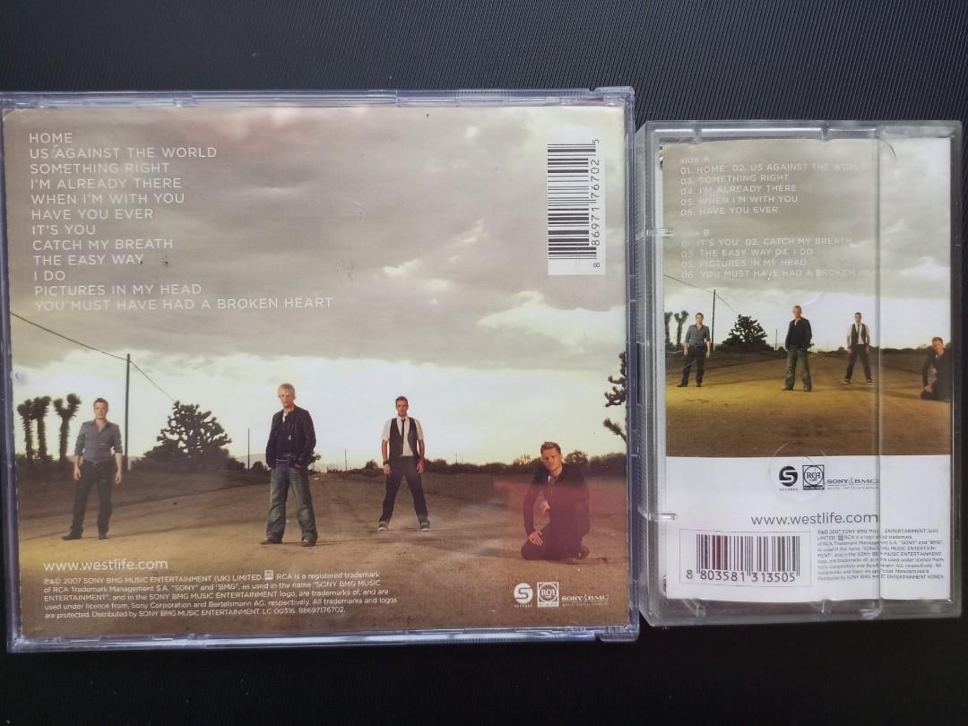Westlife - Back Home (2007) CDs & Cassettes, Hobbies & Toys, Music ...