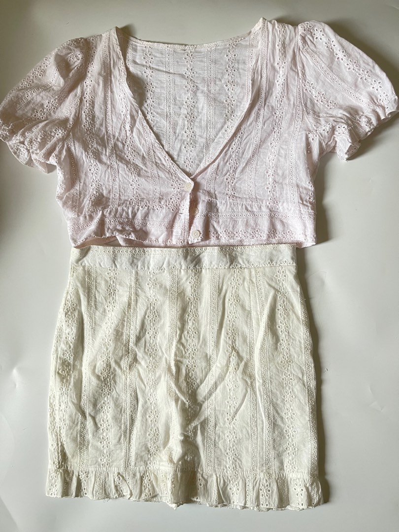 White coordinates, Women's Fashion, Dresses & Sets, Sets or Coordinates ...