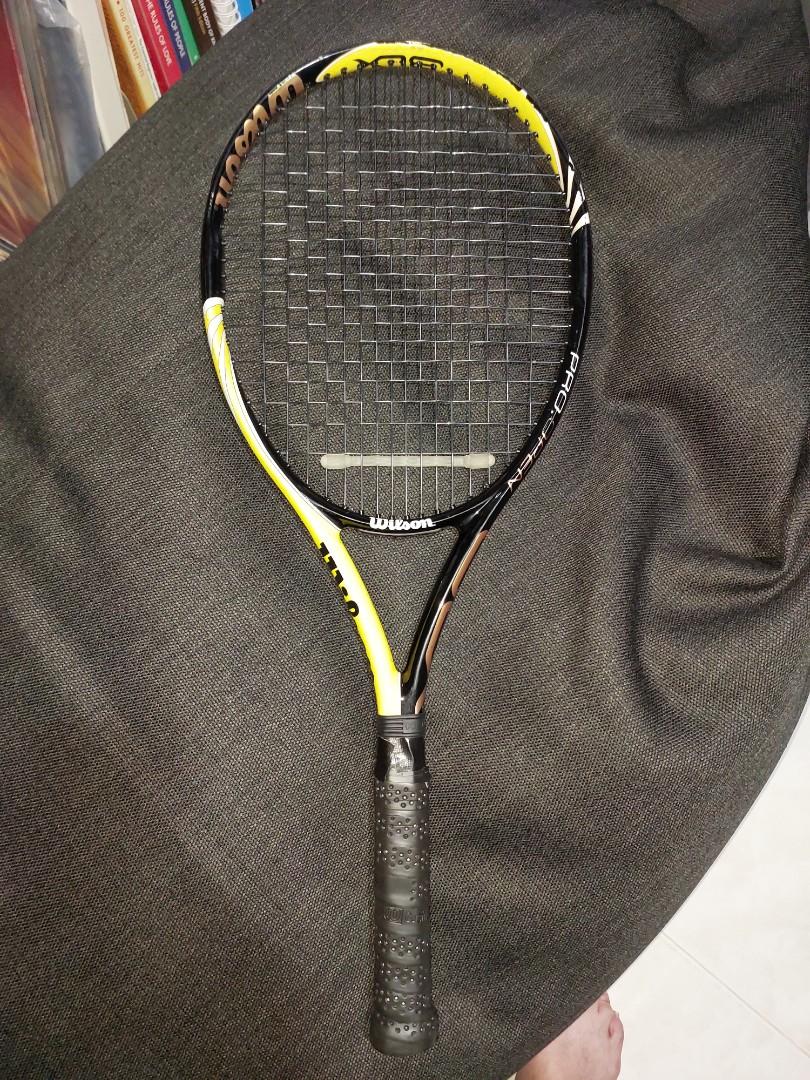 Wilson BLX PRO OPEN, Sports Equipment, Sports & Games, Racket & Ball ...