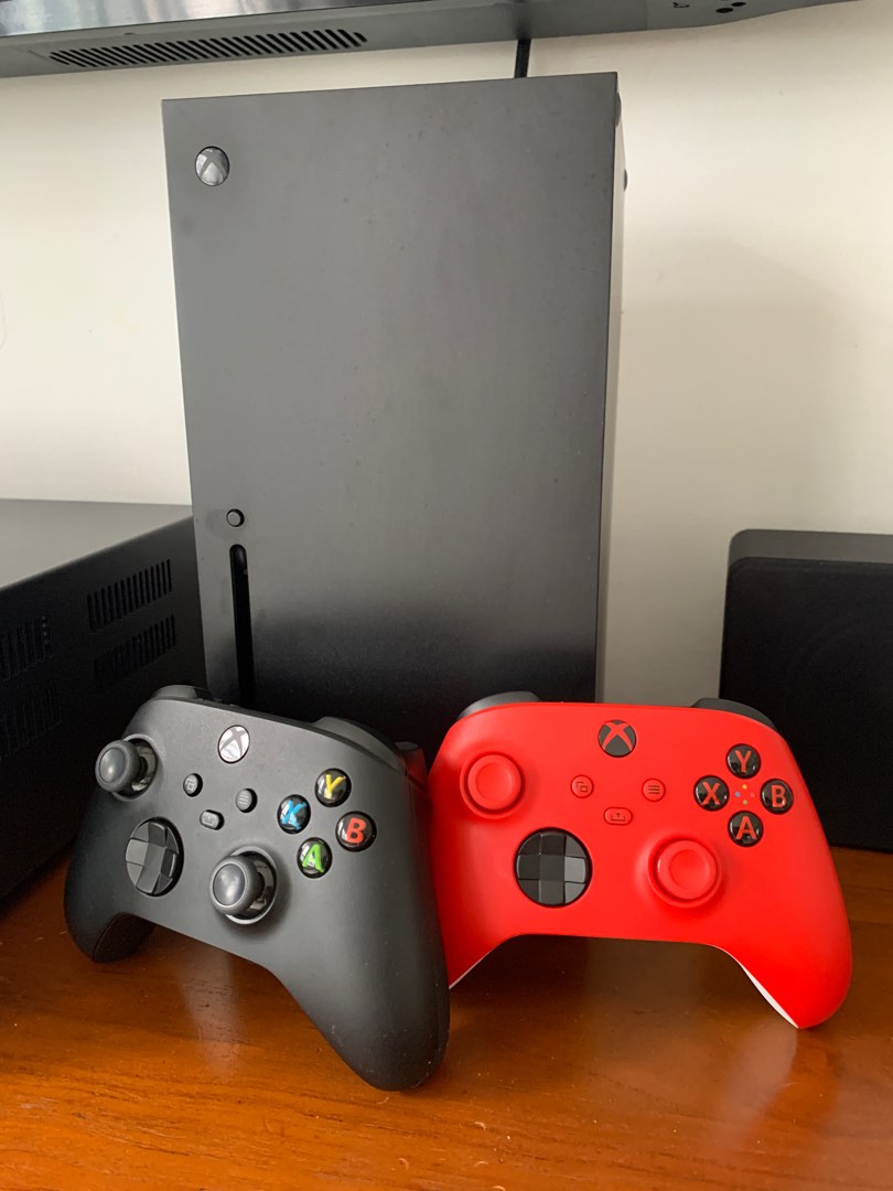 Xbox X & 2x Controller comes with warranty and box, Video Gaming, Video ...