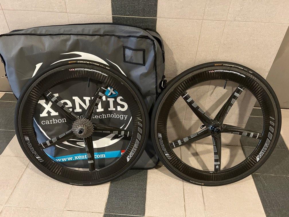 Xentis Mark2 wheelset (Tubular), Sports Equipment, Bicycles & Parts ...