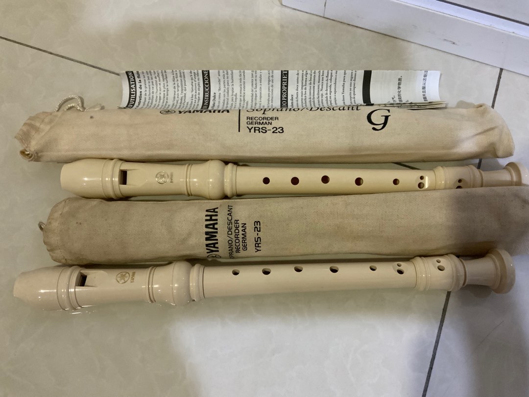 Yamaha recorder YRS-23, Hobbies & Toys, Music & Media, Musical ...
