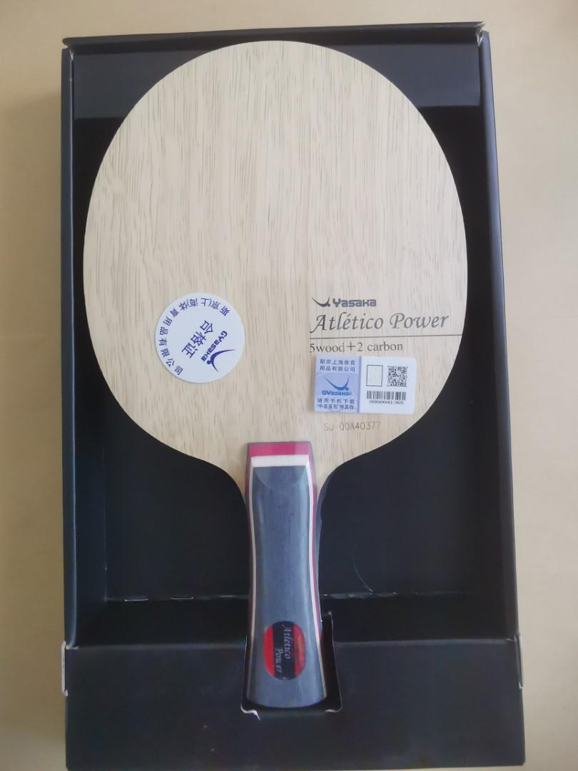 Yasaka Atletico Power FL Shake hand 5+ 2 Inner Carbon Table Tennis ...