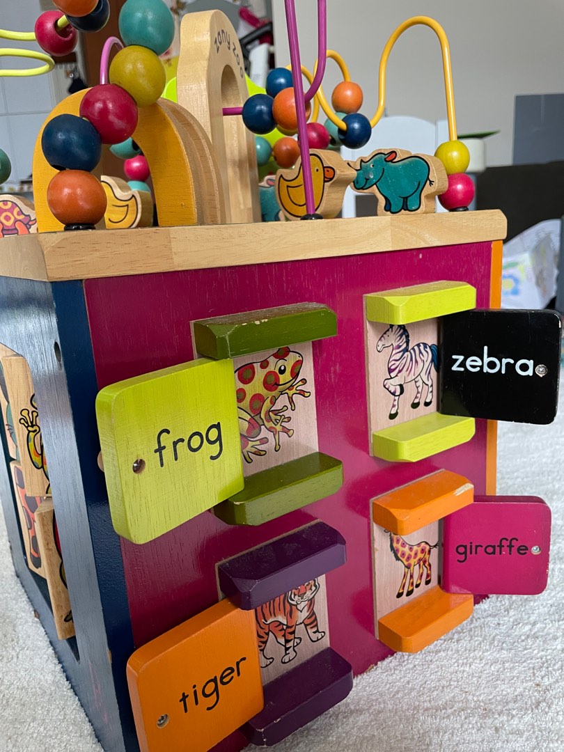 Zany zoo activity cube, Babies & Kids, Baby Nursery & Kids Furniture ...