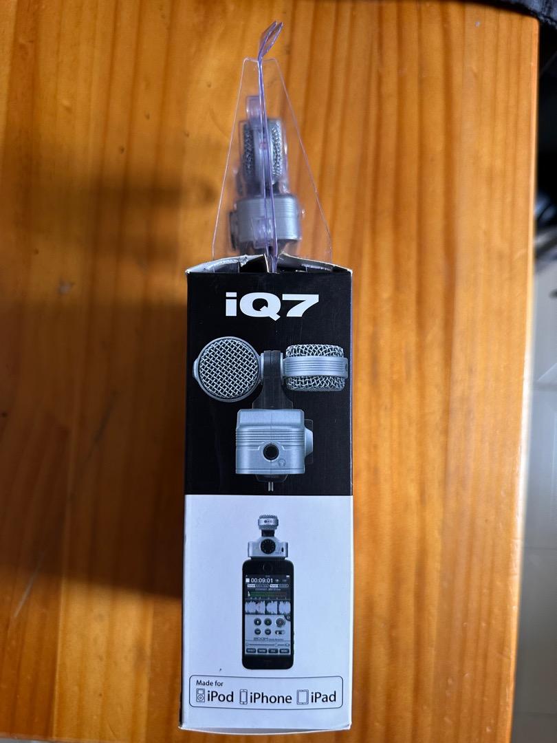 Zoom iQ7 Mid-Side Stereo Microphone for iOS Devices with Lightning ...