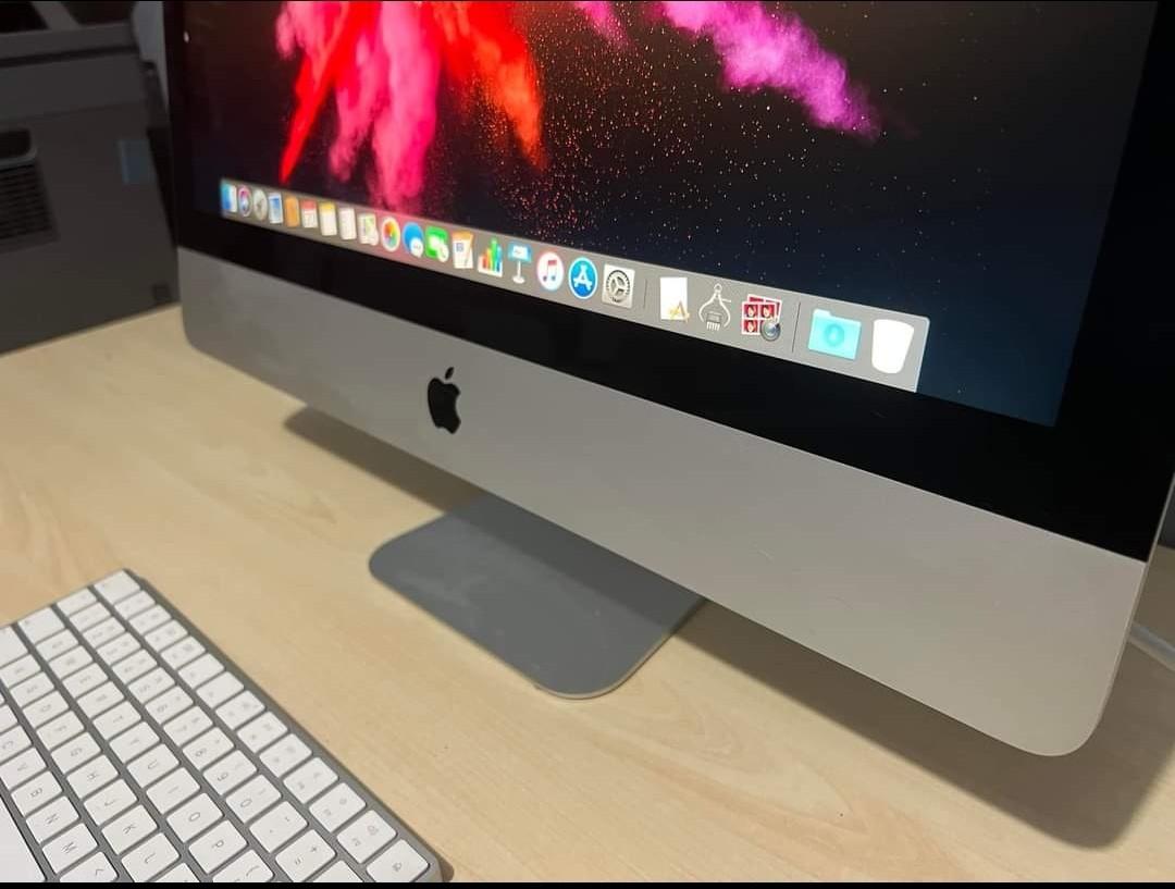 2017 imac i5 21.5 inches with keyboard and mouse v2 mint condition, Computers & Tech, Desktops ...