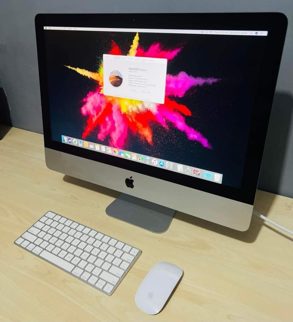 2017 imac i5 21.5 inches with keyboard and mouse v2 mint condition ...