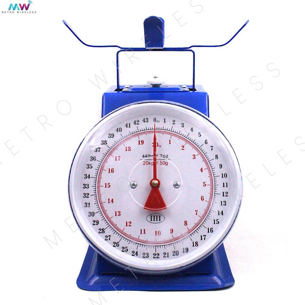 20 kls Weighing Scale Timbangan Store with Stainless Steel Bowl ZH319 ...