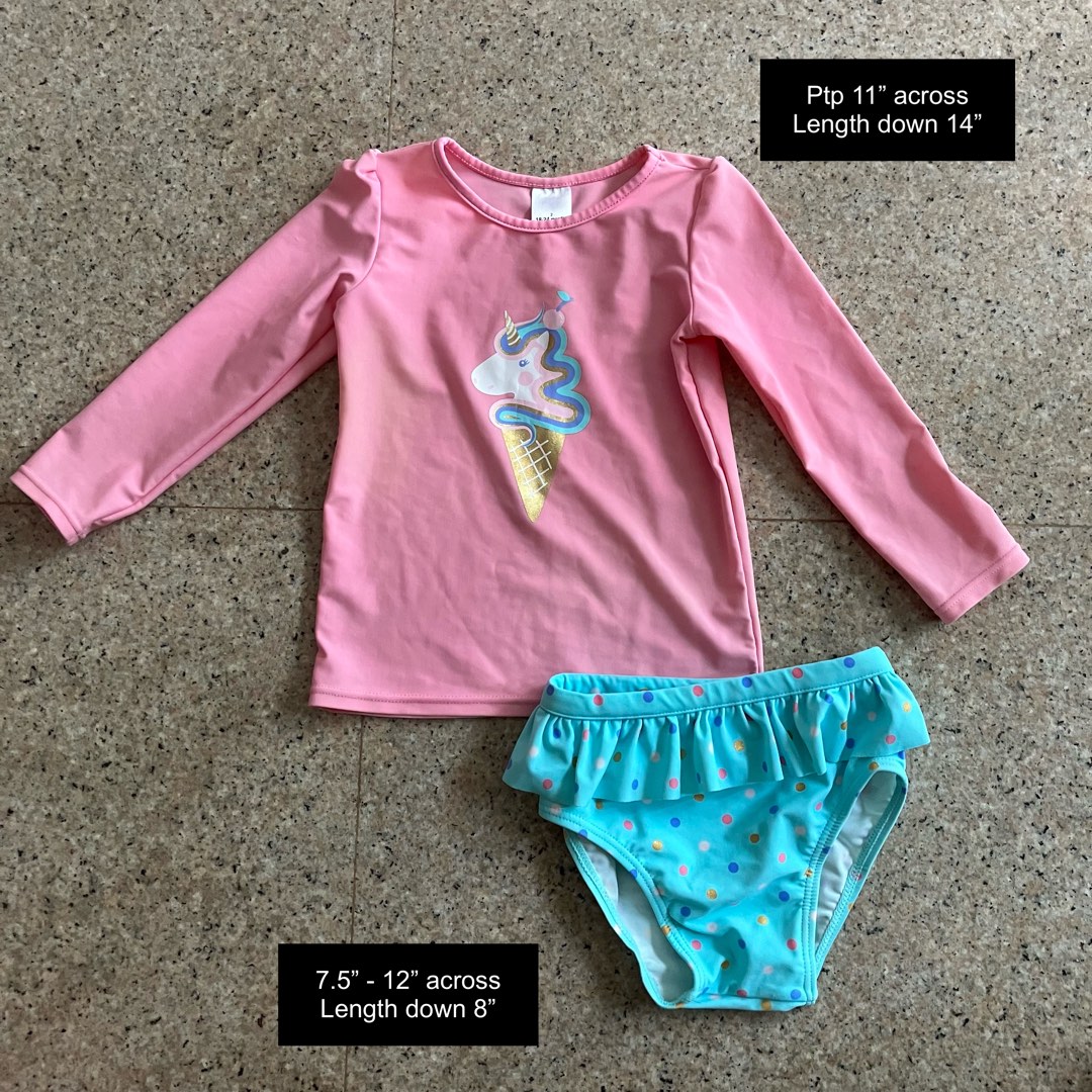 2-pc swimwear, Babies & Kids, Babies & Kids Fashion on Carousell