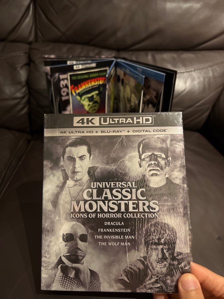 (8discs)(4K) Universal Classic Monsters : Icons of Horror Collection 4 ...