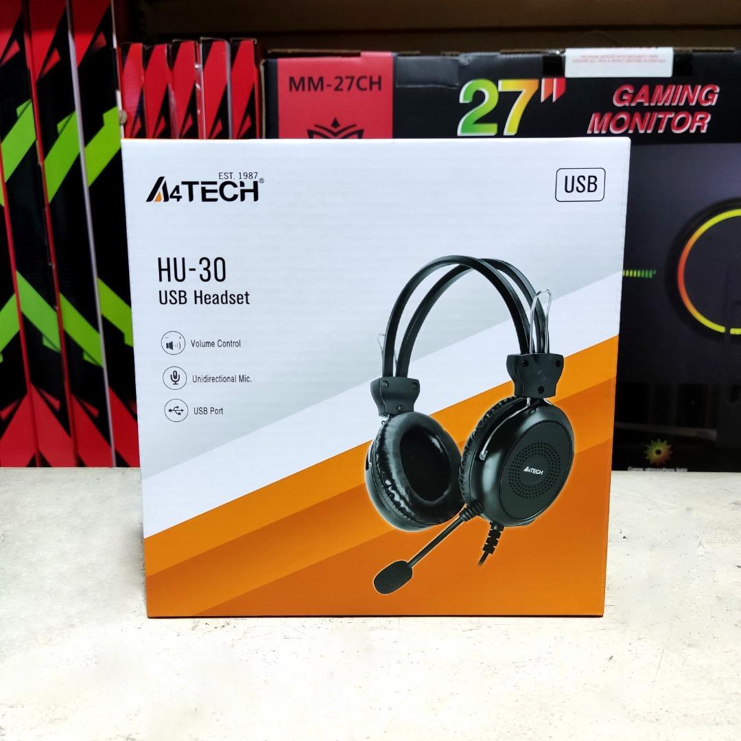 A4Tech Headset HU-30, Audio, Headphones & Headsets on Carousell