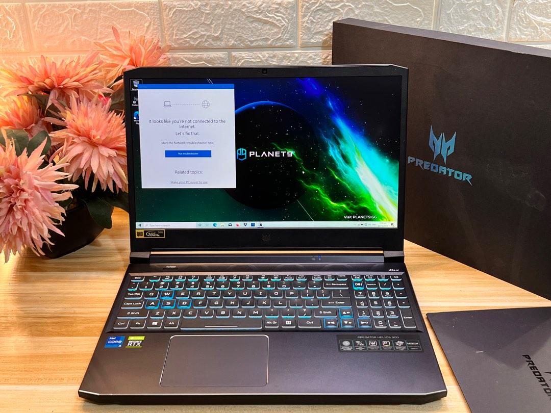 Acer Predator Helios 300 PH315-54 i5-11th Gen Tiger-lake 16GB RAM 512GB ...