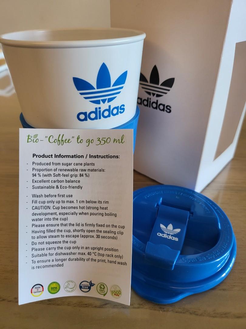 Adidas Coffee Cup (Made in Germany) 德國製咖啡杯, 傢俬＆家居, 廚具和餐具, 茶具配件 - Carousell