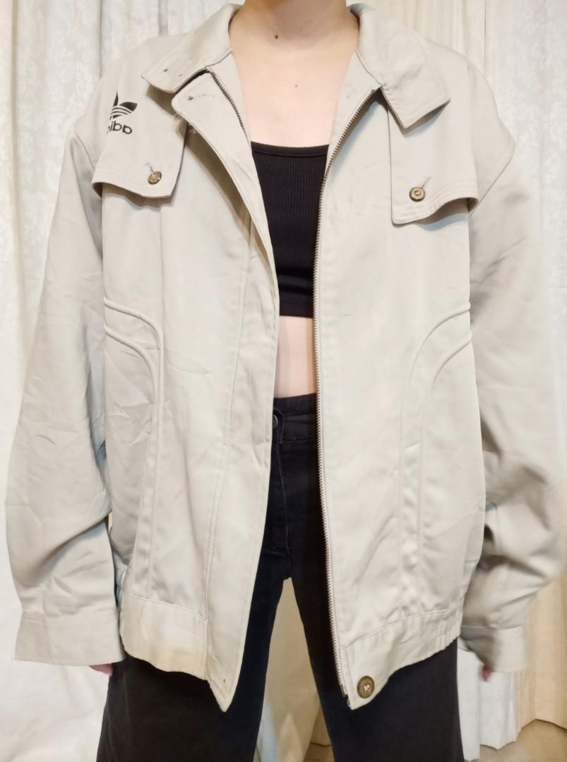 ADIDAS OVERSIZED MINT GREEN JACKET, Women's Fashion, Coats, Jackets and ...