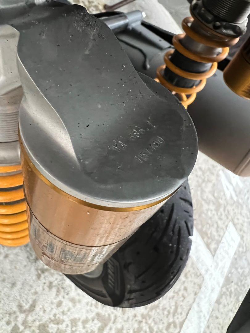 Aerox 155 Original Ohlins Suspension YA 686, Motorcycles, Motorcycle ...