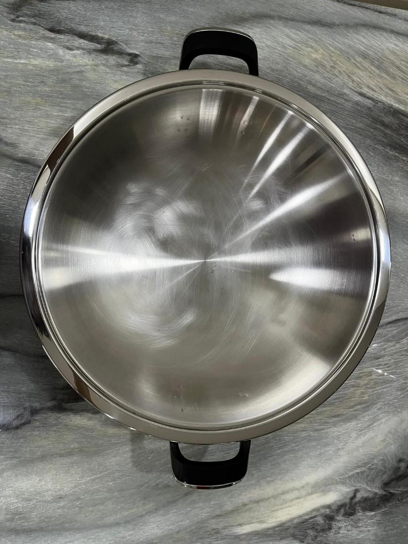 AMC Stainless Steel Wok, Furniture & Home Living, Kitchenware ...