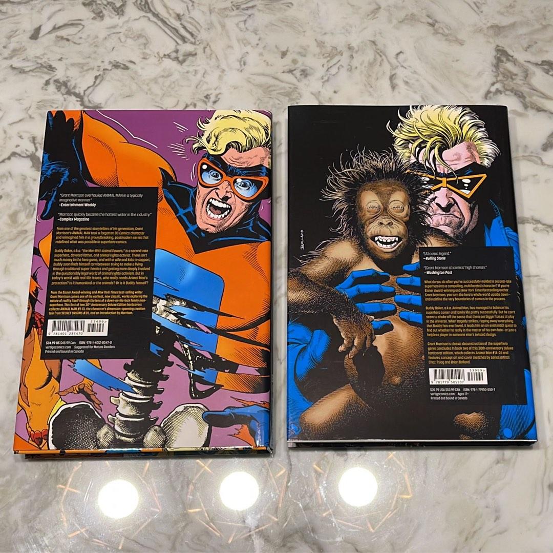 Animal Man by Grant Morrison Deluxe Edition Vol 1 - 2 (Complete Set ...