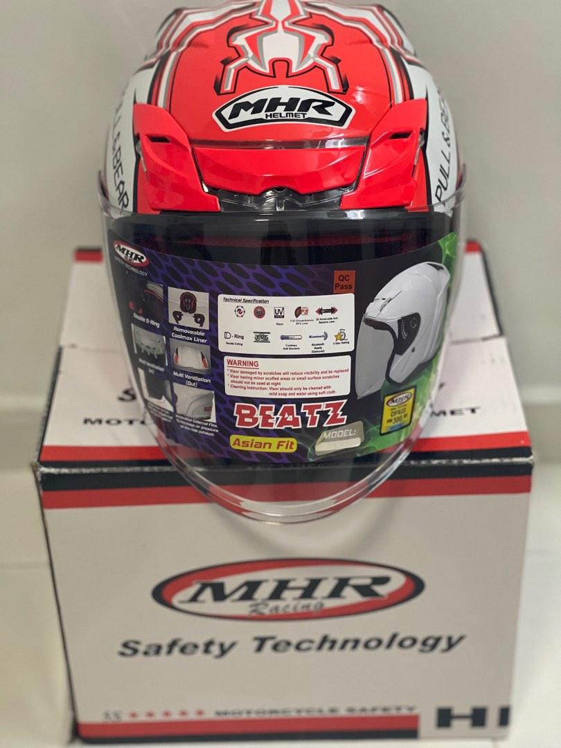 Authentic MHR open face helmet, Motorcycles, Motorcycle Accessories on ...