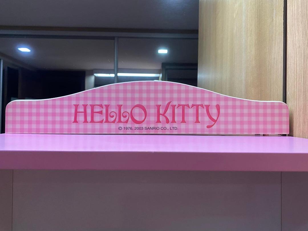 Authentic Sanrio Hello Kitty Classic Pink Cabinet, Furniture & Home ...