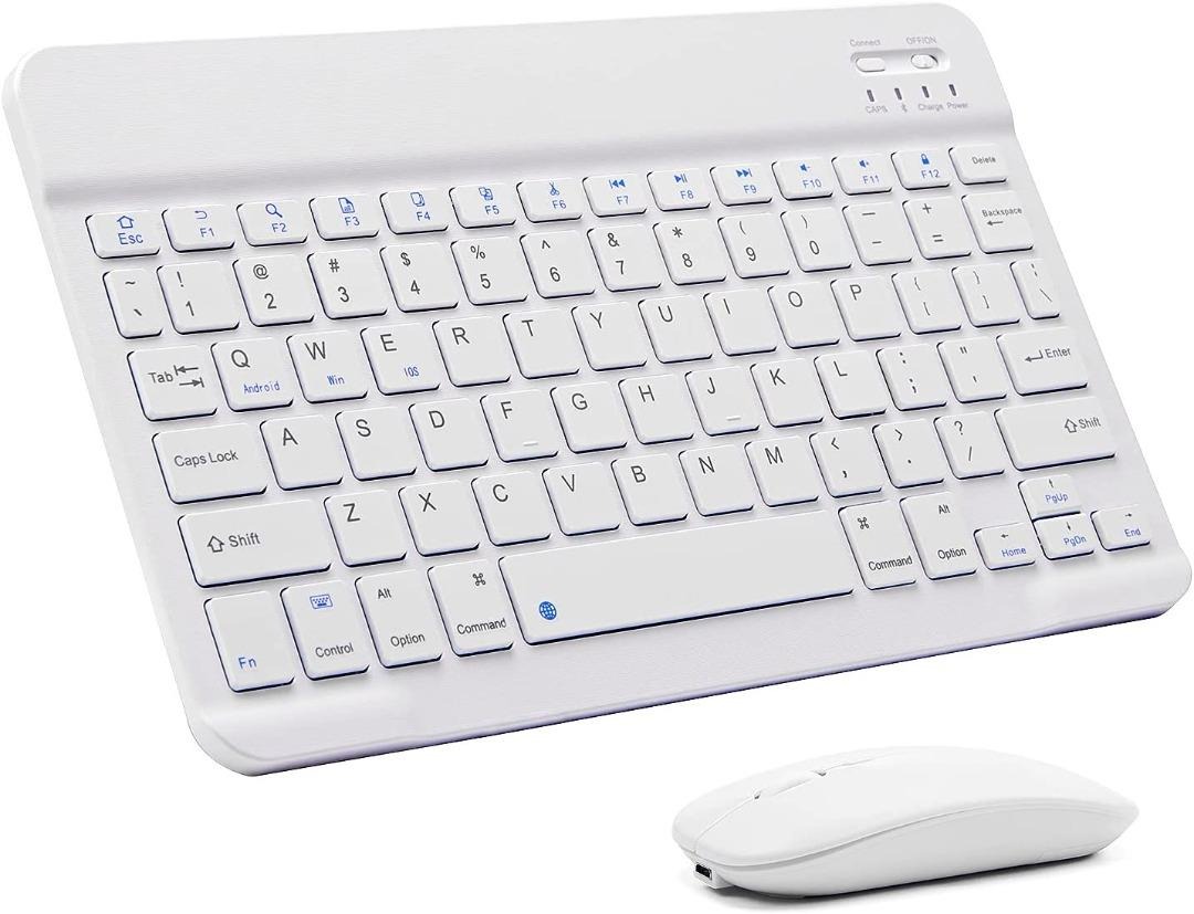 [B2473] Ultra-Slim Bluetooth Keyboard and Mouse Combo Rechargeable ...