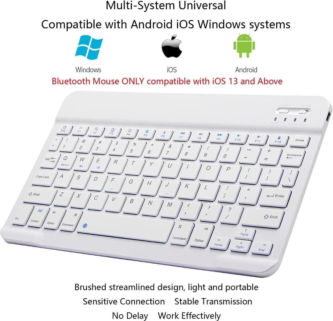 [B2473] Ultra-Slim Bluetooth Keyboard and Mouse Combo Rechargeable ...