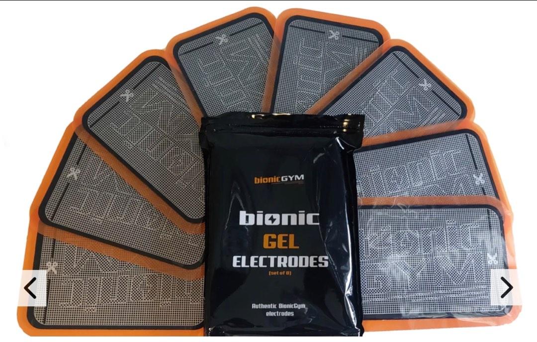 Bionic Gym + Gel Electrodes, Sports Equipment, Exercise & Fitness, Toning & Stretching ...
