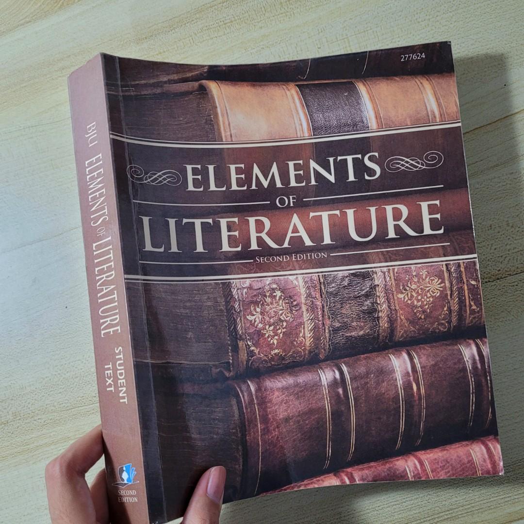 BJU ENGLISH 10: ELEMENTS OF LITERATURE - HOMESCHOOL GLOBAL, Hobbies ...