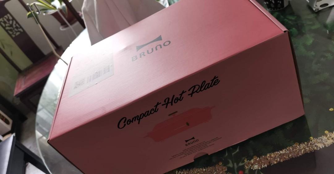 BNew: Bruno Compact Hot Plate Pink, Furniture & Home Living ...