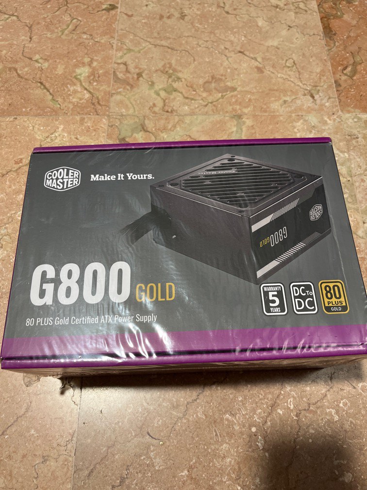 BNIB G800 800 watt 80+ Gold PSU Cooler Master, Computers & Tech, Parts & Accessories, Computer ...