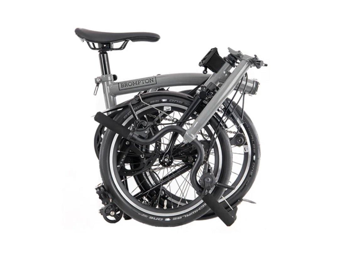 Brompton P Line Storm Grey, Sports Equipment, Bicycles & Parts ...