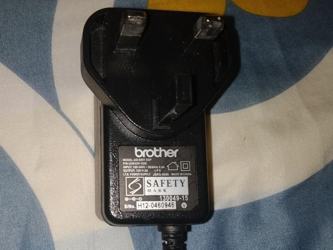 Brother Power Adapter AD-E001, Computers & Tech, Printers, Scanners ...