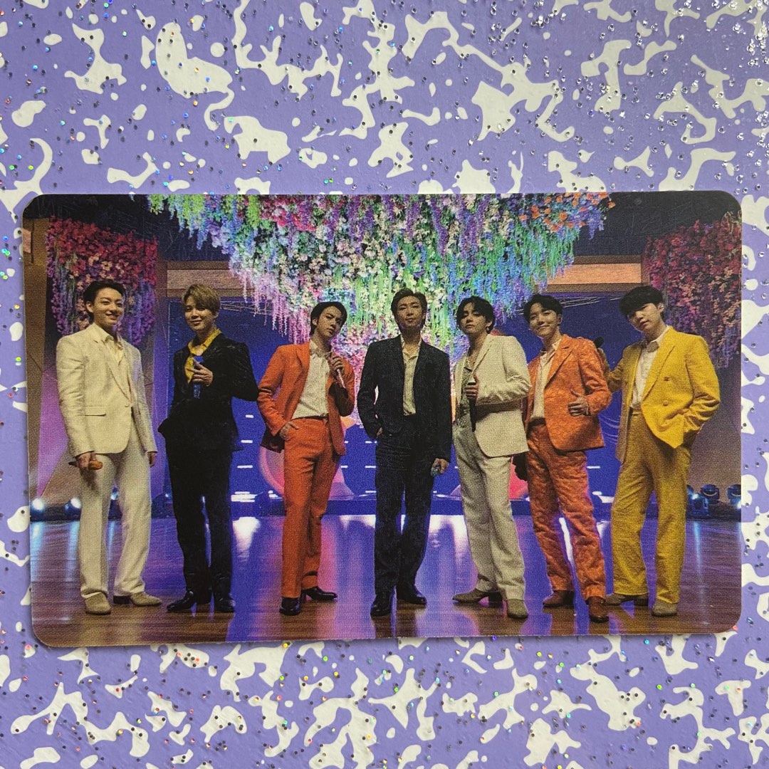 BTS BE Deluxe M2U OT7 / Group Lucky Draw / LD Photocard / PC, Hobbies ...