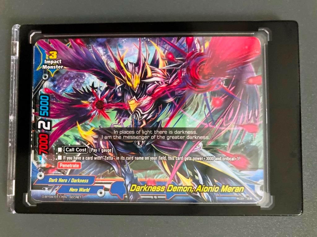 Buddyfight - Hero World - RARITY - Secret/D-BT04/0115EN, 116EN, 117EN & 118EN, Hobbies & Toys ...