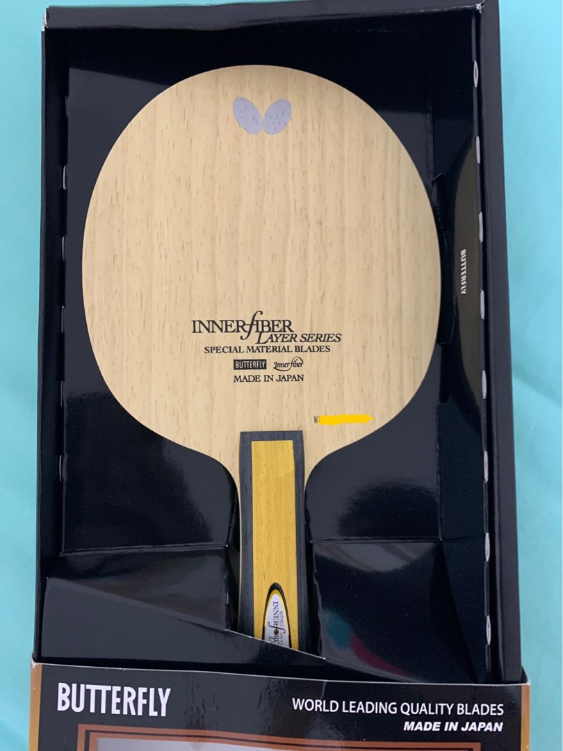 Butterfly innerforce zlc, Sports Equipment, Sports & Games, Racket ...