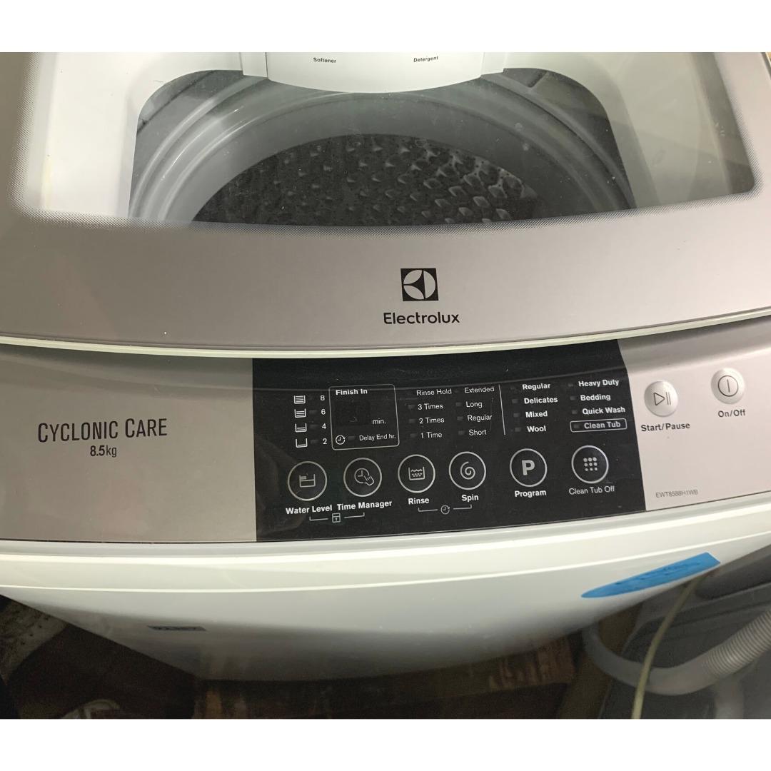 BUY NOW! ELECTROLUX 8.5kg Top Load Washer_EWT8588H1WB (92357), TV ...