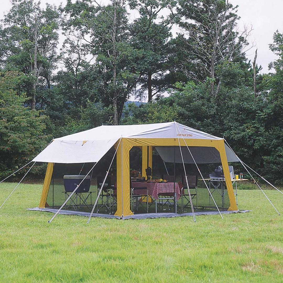 Captain stag mesh tarp, Sports Equipment, Hiking & Camping on Carousell