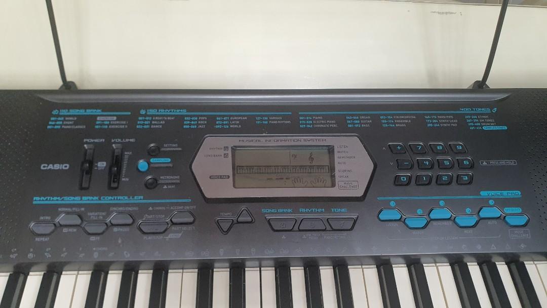 Casio Electronic Keyboard, Hobbies & Toys, Music & Media, Musical ...