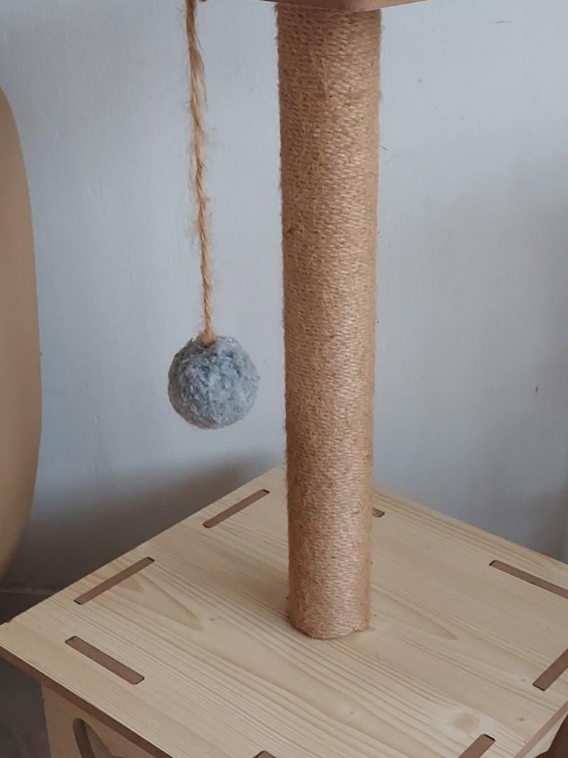 Cat play stand & scratcher, Pet Supplies, Homes & Other Pet Accessories ...