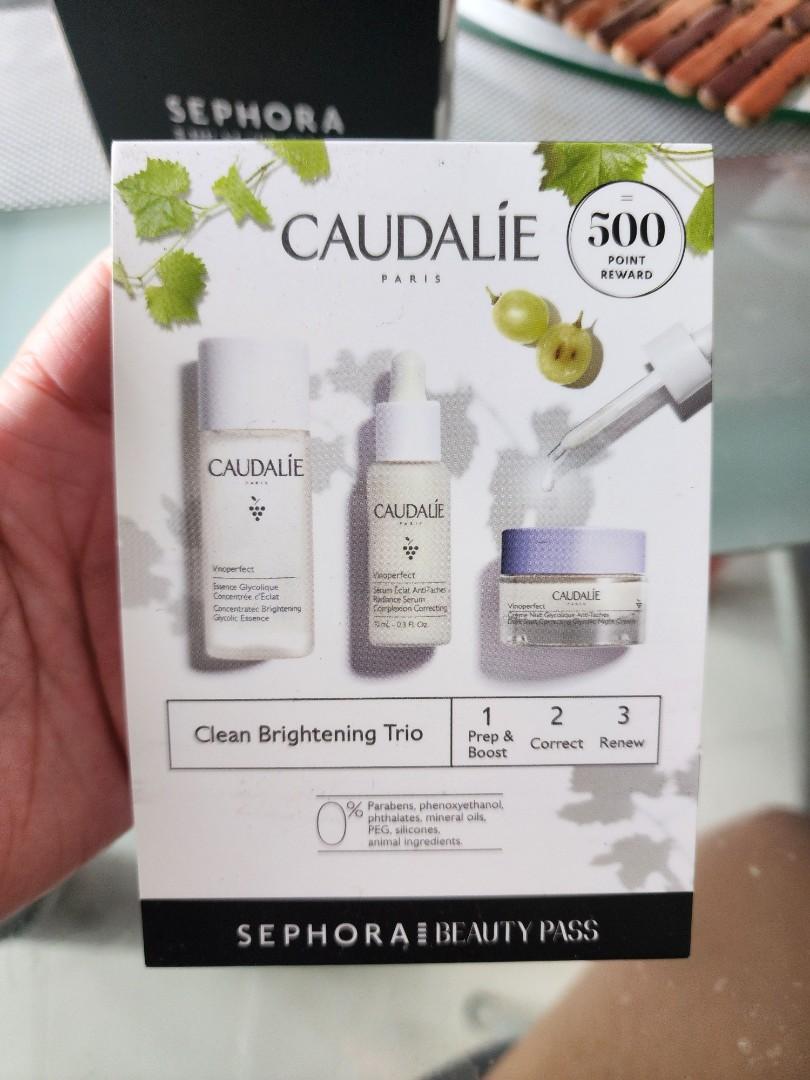 Caudalie Brightening Trio Sample Kit, Beauty & Personal Care, Face ...