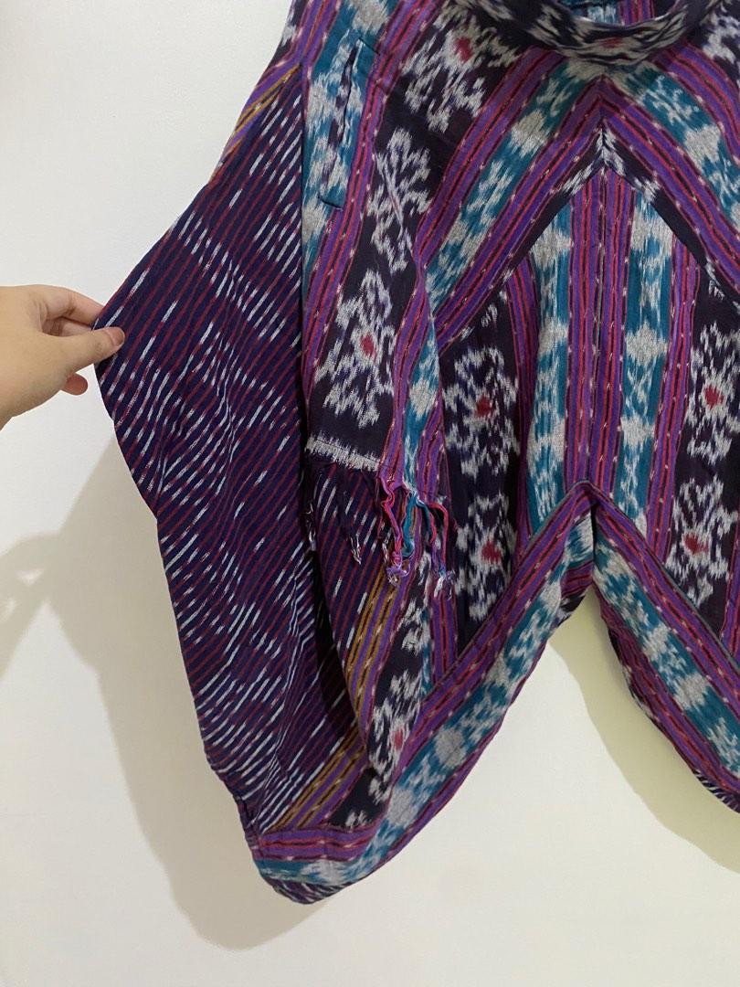 Celana Aladin etnik songket, Fesyen Wanita, Pakaian Wanita, Bawahan di Carousell