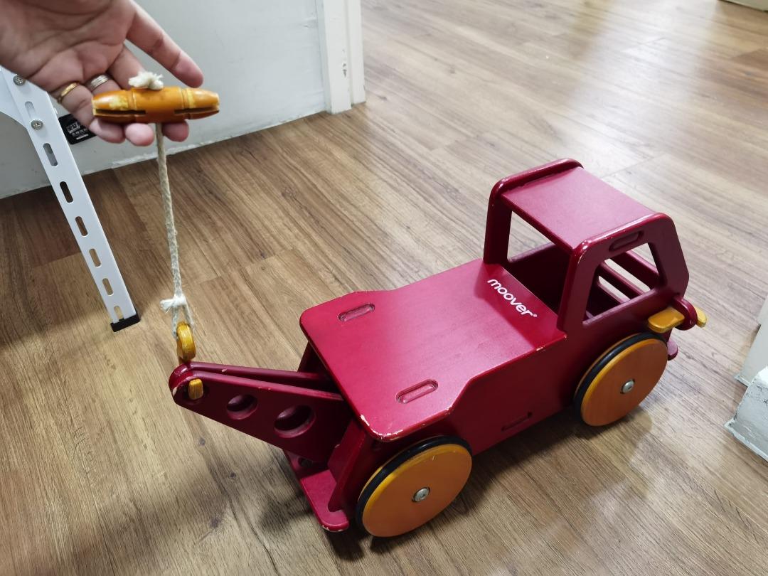 Children Toy: Wooden toll truck (Transportation), Babies & Kids, Baby ...