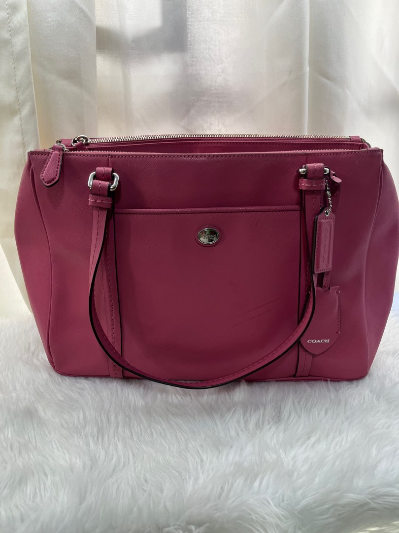 Coach Peyton Double Zip, Luxury, Bags & Wallets on Carousell