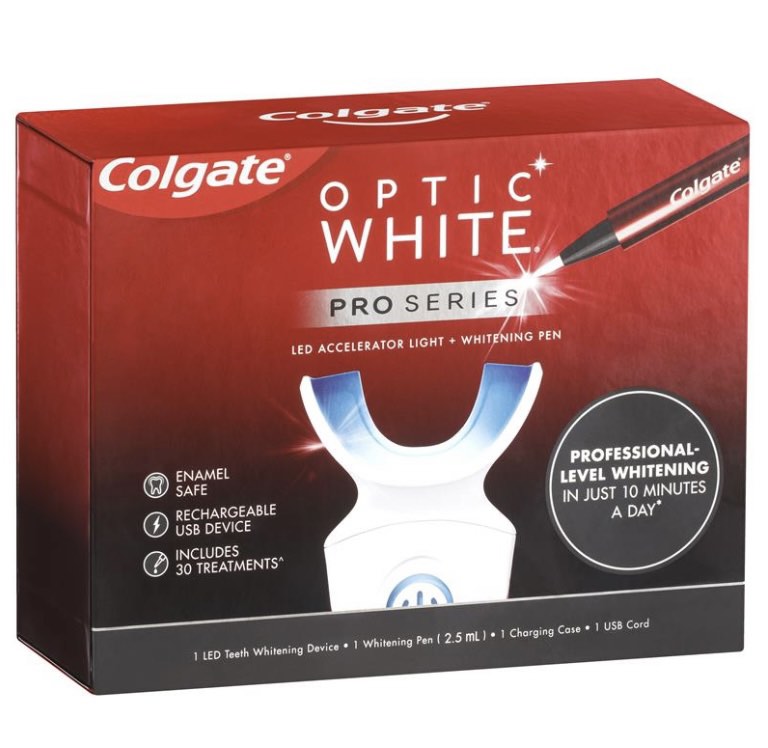 Colgate Optic White Pro Series LED Device and Teeth Whitening Kit ...
