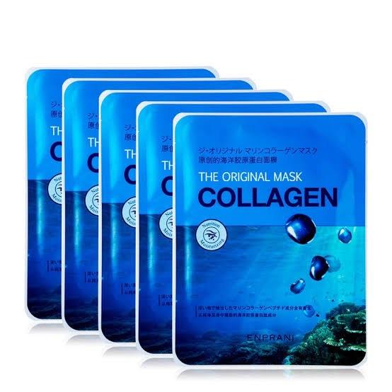 Collagen Facial Mask (ENPRANI), Beauty & Personal Care, Face, Face Care ...