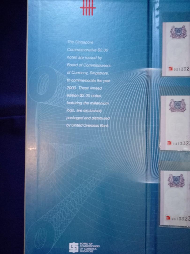 Commemorative $2.00 Notes. Commemorative Year 2000, Hobbies & Toys ...