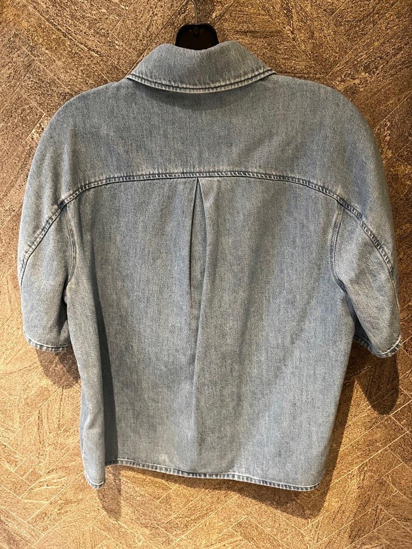 Cos denim shirt 34, Women's Fashion, Tops, Shirts on Carousell