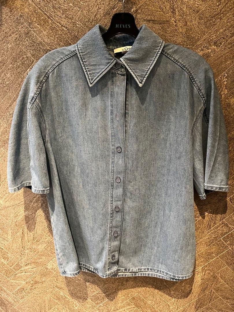 Cos denim shirt 34, Women's Fashion, Tops, Shirts on Carousell