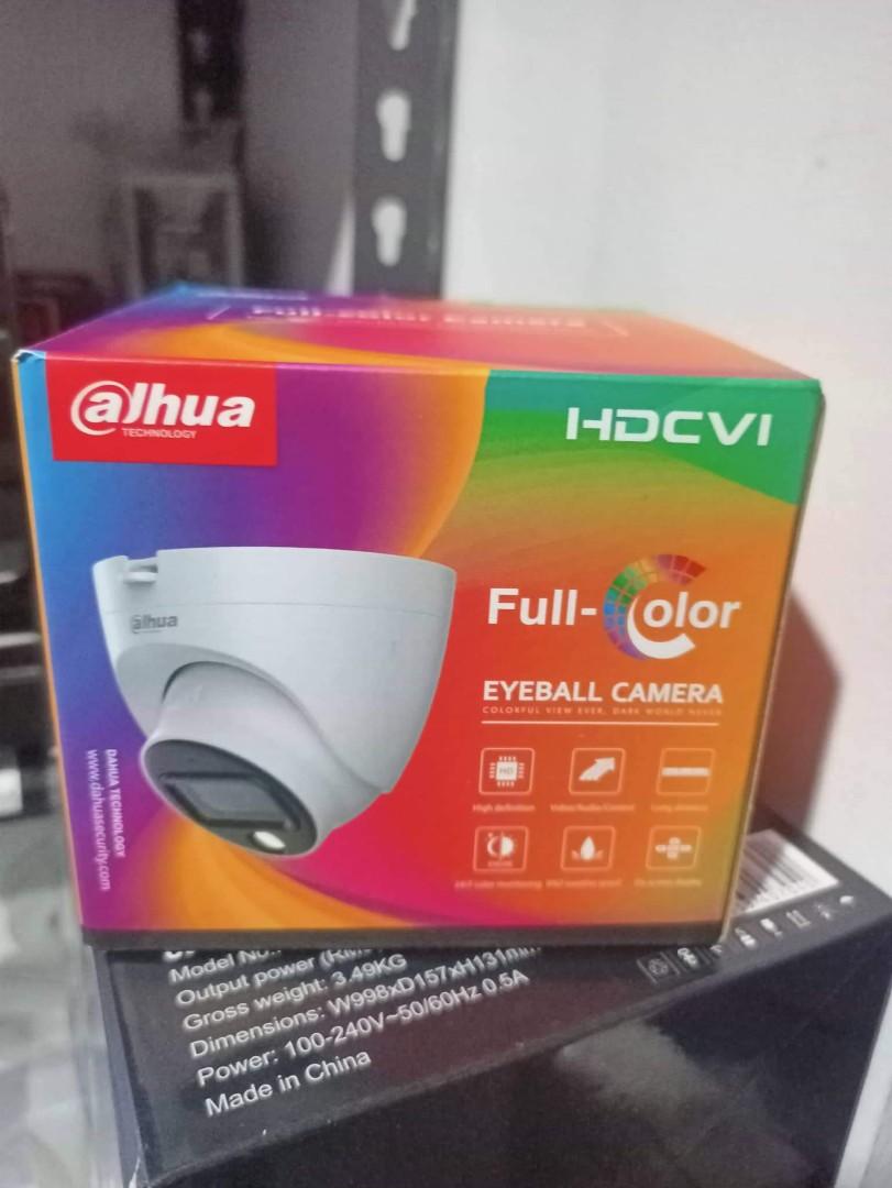 Dahua 2MP 3.6mm Lite Plus Full Color HDCVI Eyeball Camera Starlight IP67 Built-in MIc (DH-HAC ...